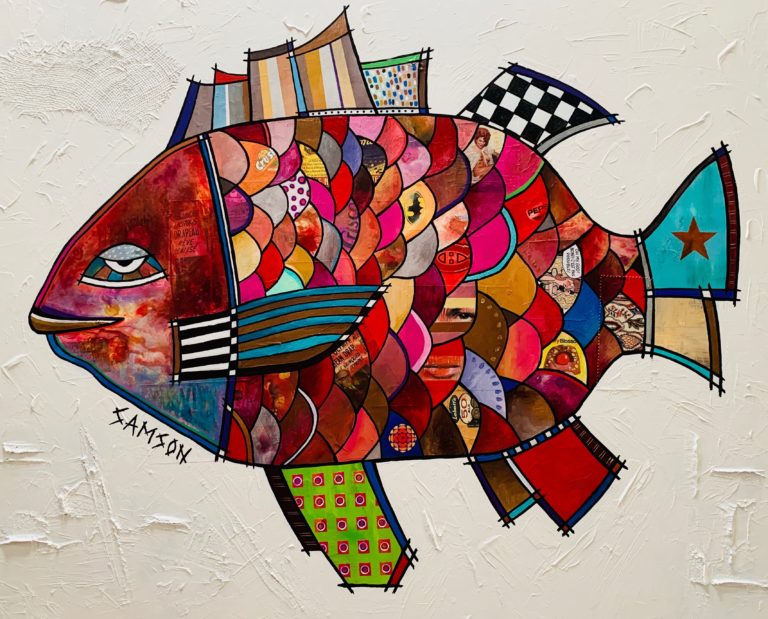 POISSON ROUGE | SAMSON ARTISTE