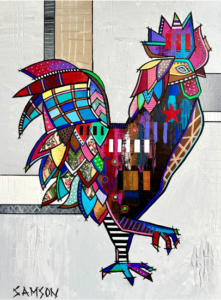 The Gaul – Contemporary Painting by Marc Samson